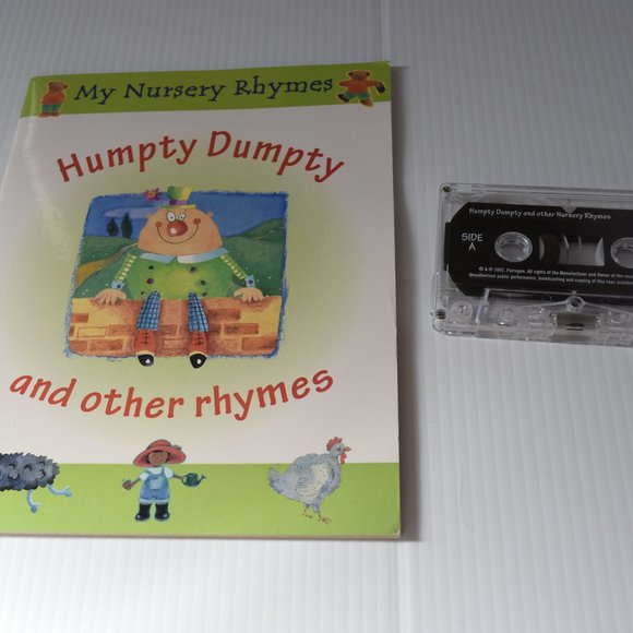 Vintage | Media | Humpty Dumpty And Other Nursery Rhymes Book Cassette ...